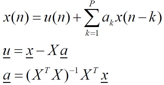 Solved It is decided to use an AR model (a linear prediction | Chegg.com
