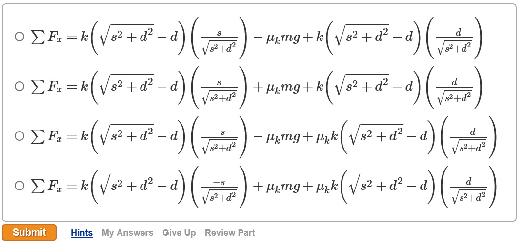 Solved To set up and solve the equations of motion using | Chegg.com