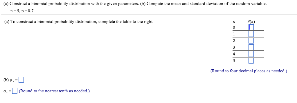 Solved A binomial probability experiment is conducted with | Chegg.com