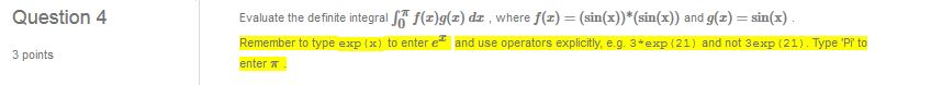 Solved Evaluate the definite integral integral_0^pi f (x) | Chegg.com
