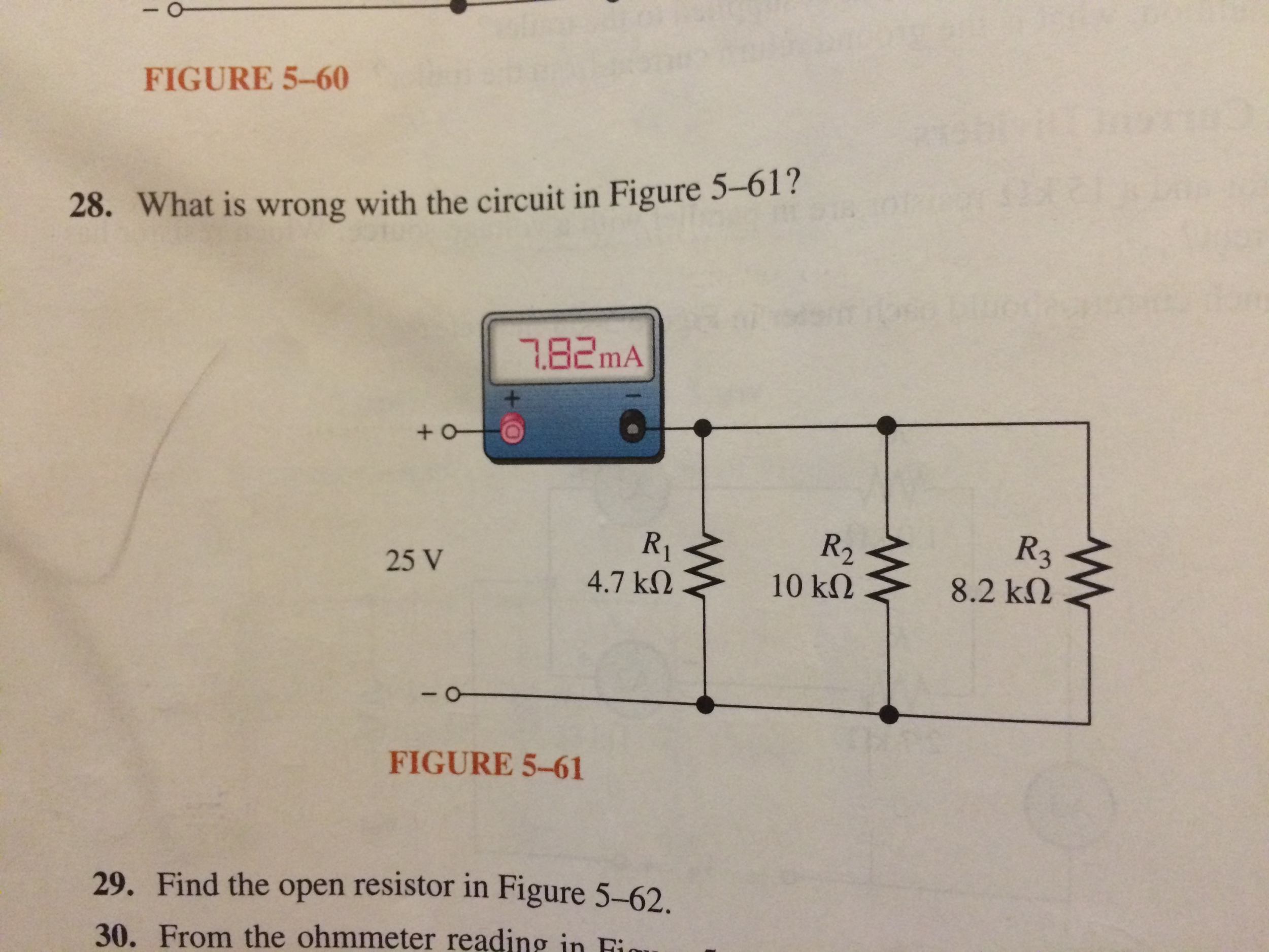 Solved What is wrong with the circuit in Figure 5-61? Find | Chegg.com