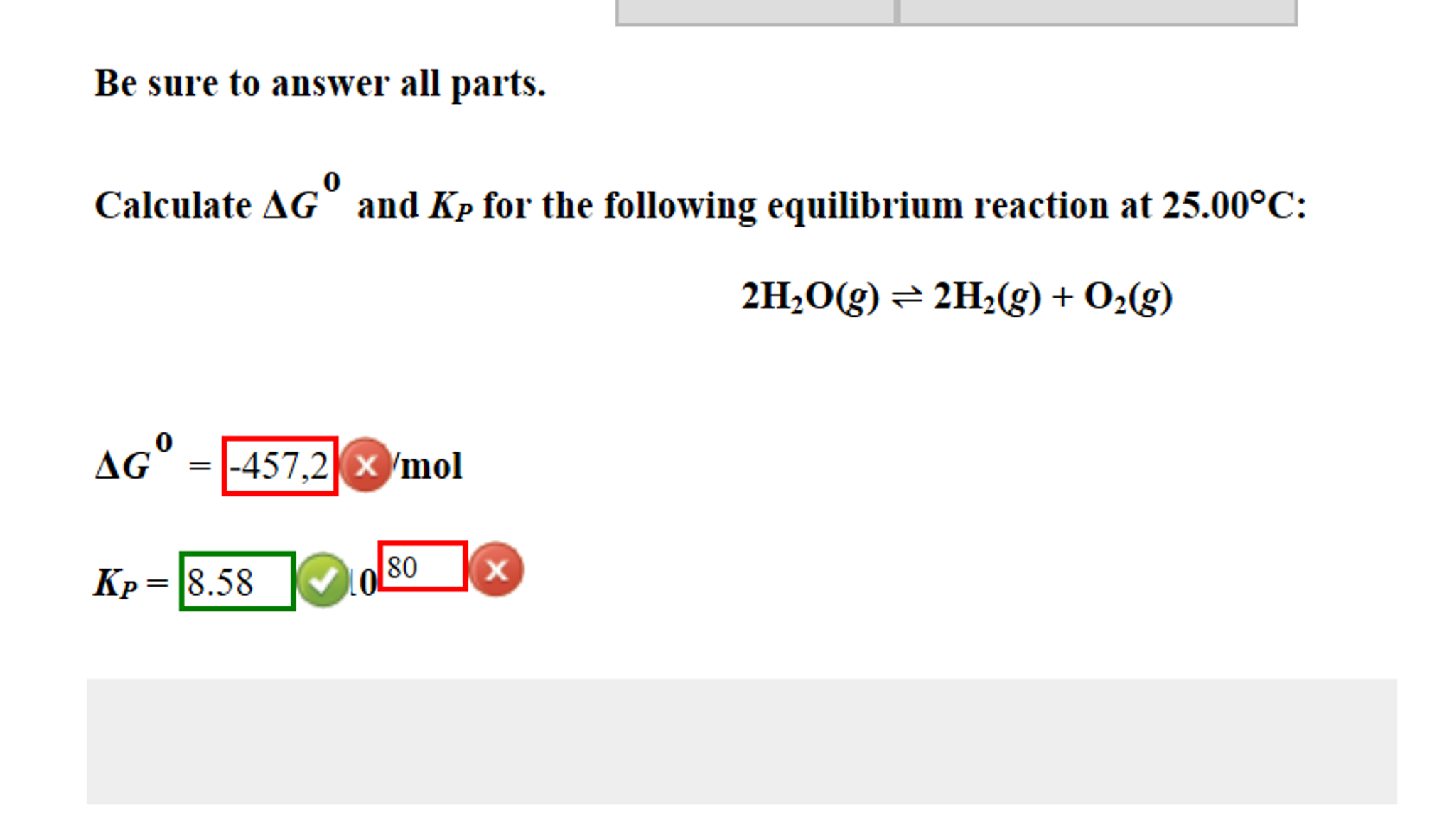 Solved Calculate Delta G Degree And K p For The Following Chegg solved-calculate-delta-g-degree-and-k-p-for-the-following-chegg