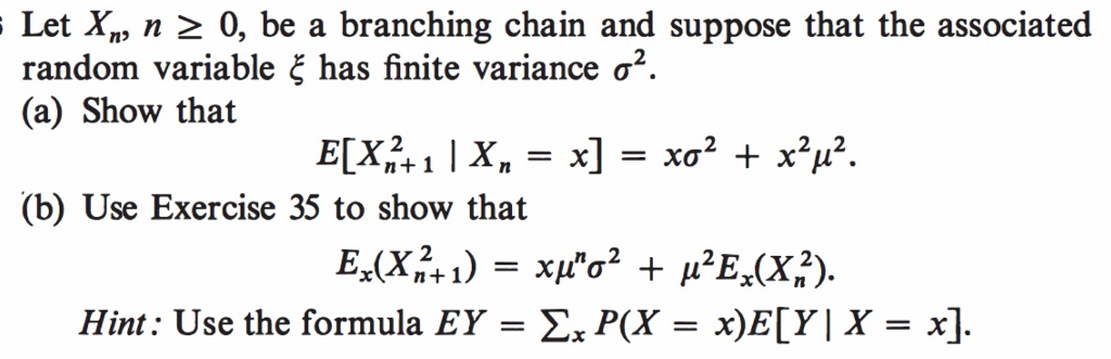 *exercise 35 tells us that | Chegg.com