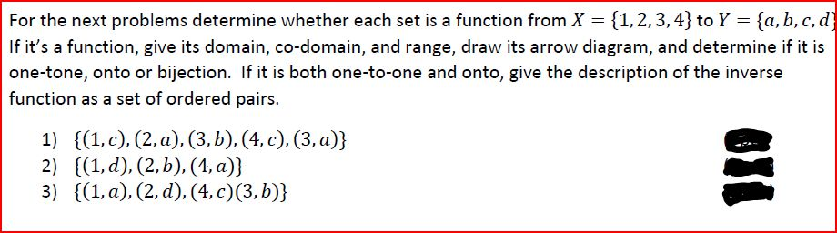 Solved For the next problems determine whether each set is a | Chegg.com