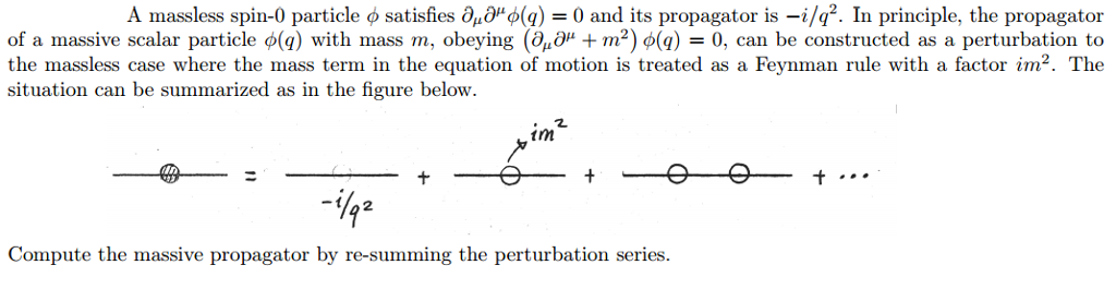 Solved A massless spin-0 particle phi satisfies partial | Chegg.com