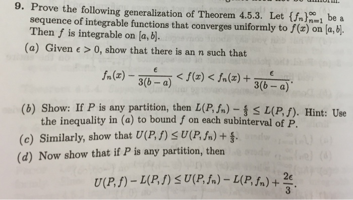 Solved Prove the following generalization of Theorem 4.5.3. | Chegg.com
