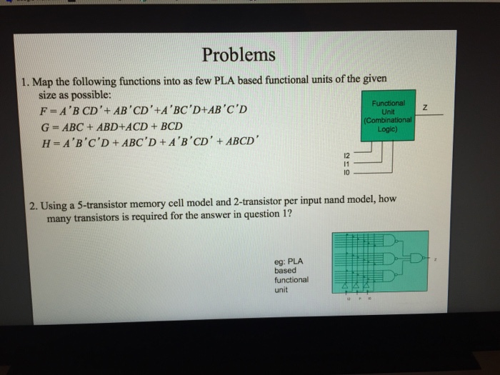 Solved Map the following functions into as few MUX based | Chegg.com