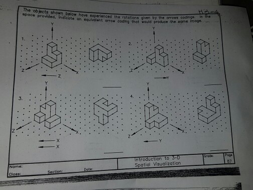 Solved The objects shown below have experienced the | Chegg.com