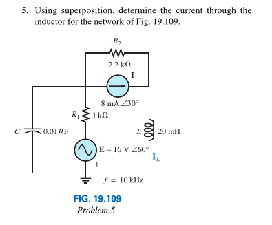 Solved Using superposition, determine the current through | Chegg.com