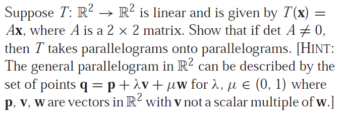 Solved Suppose T: R2 → R2 is linear and is given by T(x) = | Chegg.com