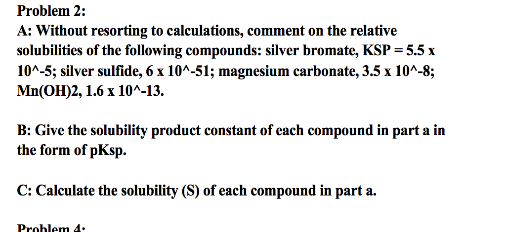 Solved Without resorting to calculations, comment on the | Chegg.com