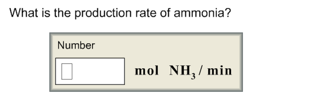 Solved Ammonia is produced by reacting nitrogen and hydrogen | Chegg.com