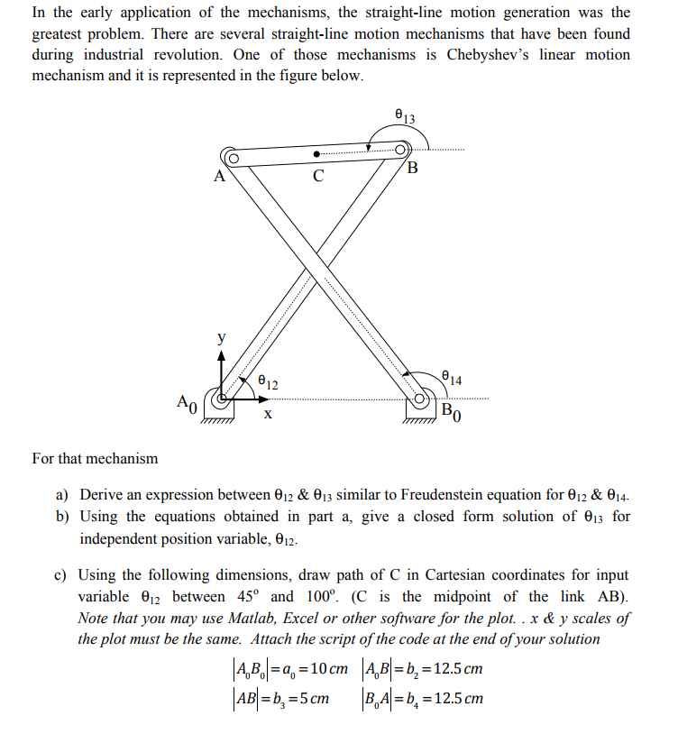 Solved In the early application of the mechanisms, the | Chegg.com
