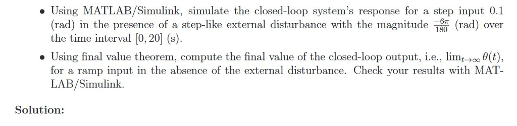5. Physical Setup: The equations governing the motion | Chegg.com