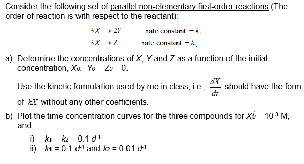Solved Consider the following set of parallel non-elementary | Chegg.com