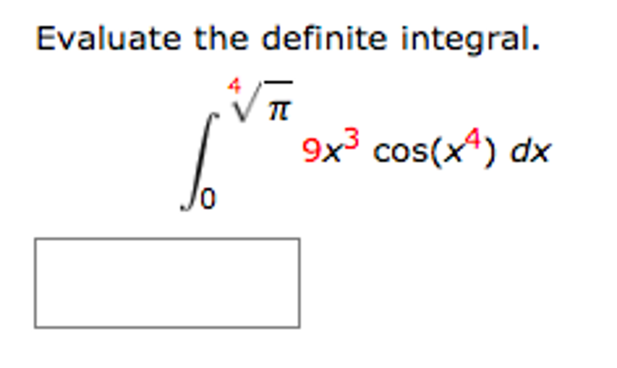 Solved Evaluate the definite integral. integral_0^4 | Chegg.com Solved Evaluate the definite integral. integral_0^4 | Chegg.com