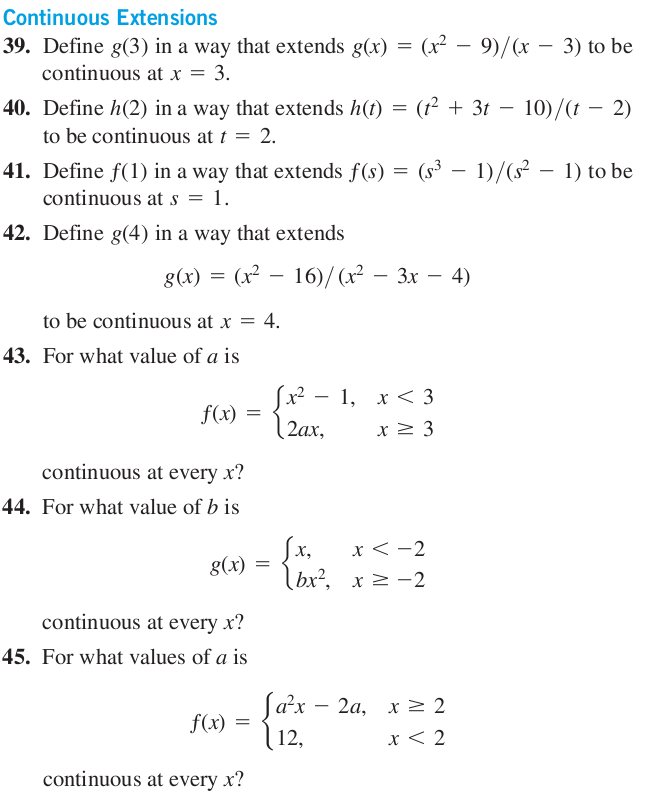 Solved Define g(3) in a way that extends g(x)=(x^2-9)/(x-3) | Chegg.com