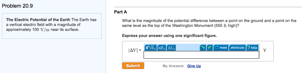 Solved The Electric Potential of the Earth The Earth has a | Chegg.com