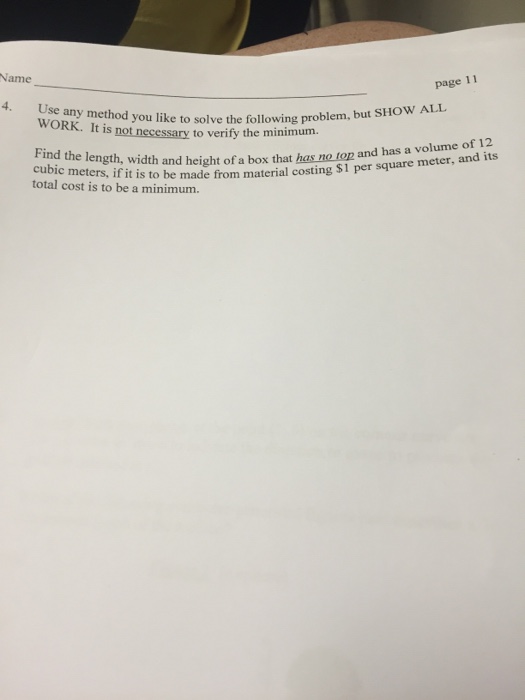 Solved Use any method you like to solve the following | Chegg.com