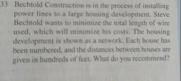 Bechtold Construction is in the process of installing | Chegg.com