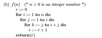 Solved 8. What value is returned by the following functions? | Chegg.com