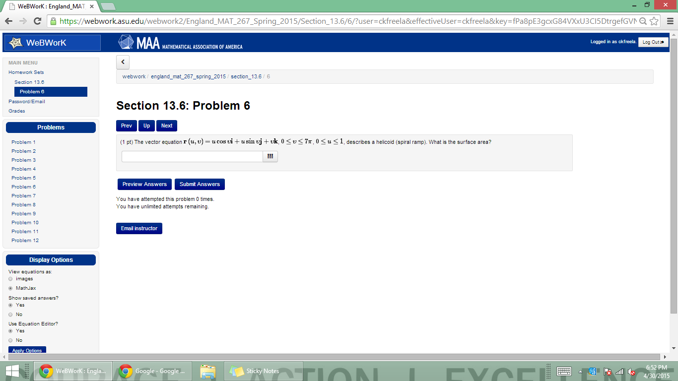 Solved WeBWork England MAT x C | Chegg.com