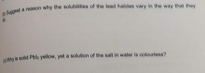 Solved (2) Thermal decomposition of Group 2 nitrates CAUTION | Chegg.com