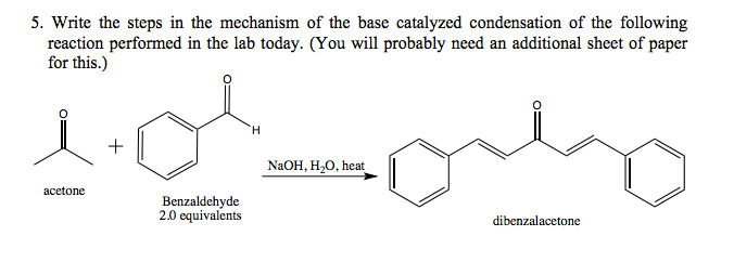 Solved Write the steps in the mechanism of the base | Chegg.com