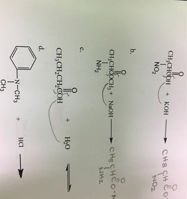 Solved CH3CHO(H + kOH--> CH8CHO CH3CH0OH + KOH CH=CHCO NO2 | Chegg.com