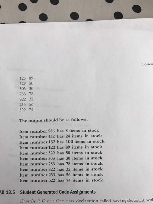 Solved Lab 13.4 Arrays of Objects Retrieve program | Chegg.com