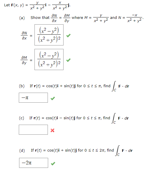 Solved Let F(x, y) = x2+y2" x2 + y2 Show that ON.Oy where | Chegg.com