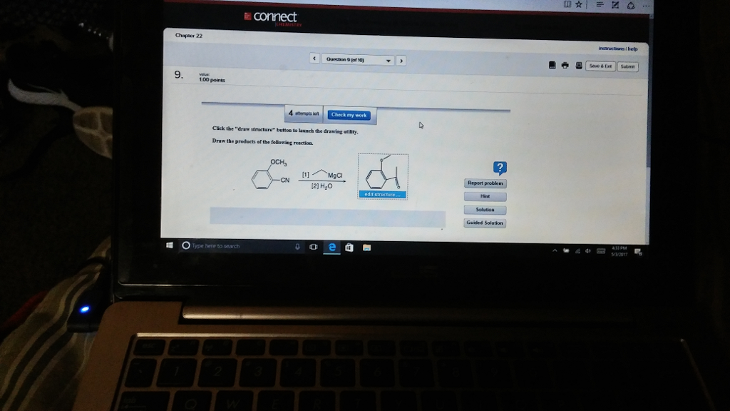 Solved Click the "draw structure" button launch the drawing | Chegg.com