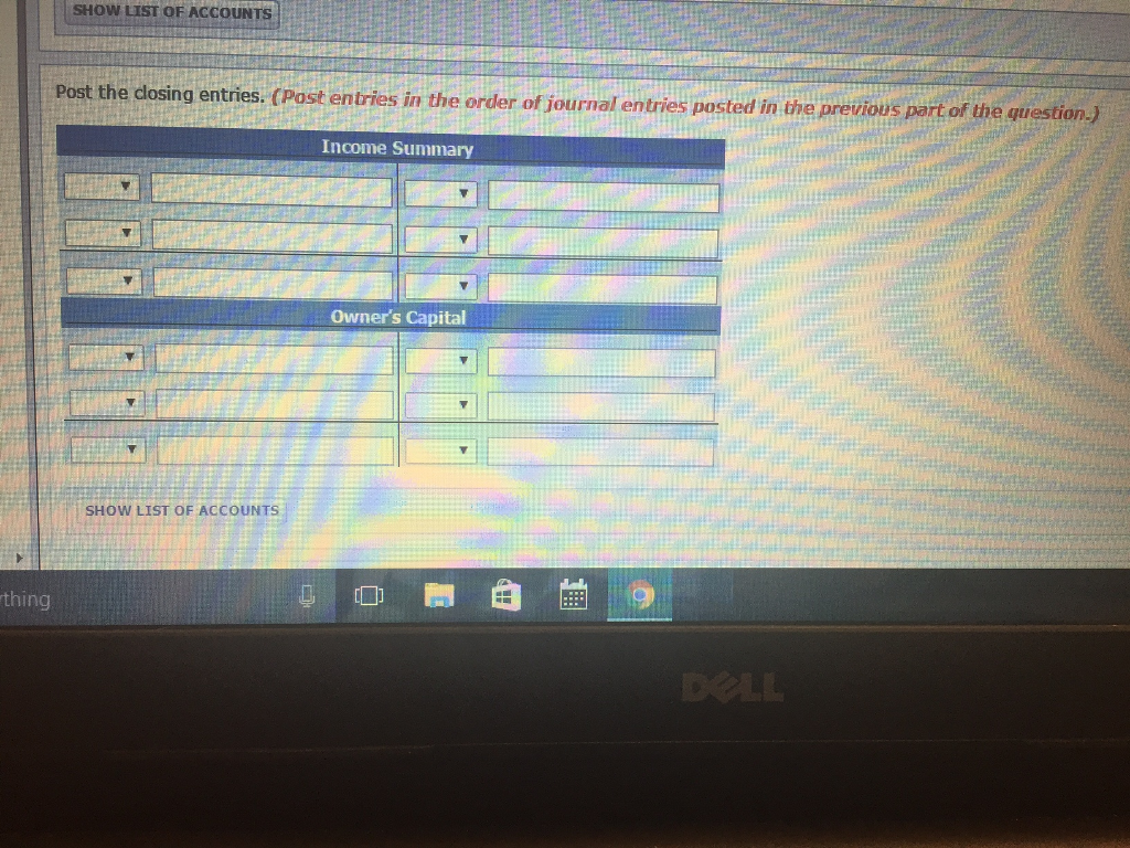 Solved Exercise 4-4 The adjusted trial balance columns of | Chegg.com