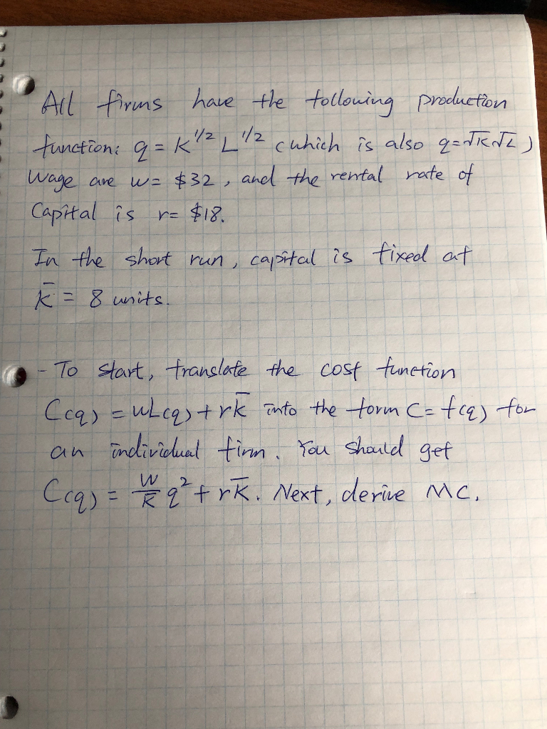 Solved Perfectly Competitive Markets and Monopoly questions. | Chegg.com