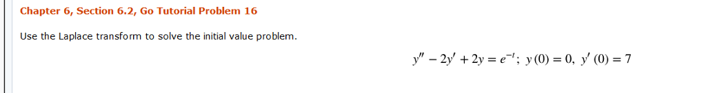 Solved Chapter 6, Section 6.2, Go Tutorial Problem 16 Use | Chegg.com