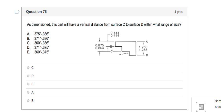 Solved D Question 70 1 pts At minimum, how many visible and | Chegg.com