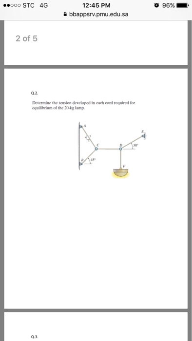 Solved ooo STC 4G 12:45 PM o 96% a bbappsrv.pmu.edu.sa GEEN | Chegg.com