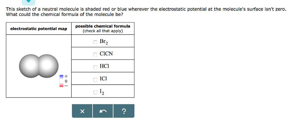 Solved This sketch of a neutral molecule is shaded red or | Chegg.com