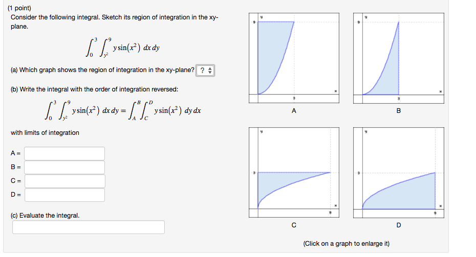Solved Consider the following integral. Sketch its region of | Chegg.com