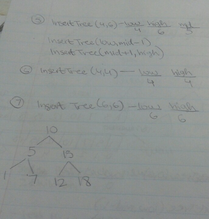 Solved Our Balance Tree Algorithm Balance Set count to | Chegg.com