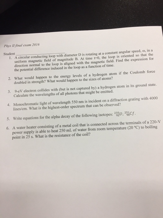 Solved A circular conducting loop with diameter D is | Chegg.com