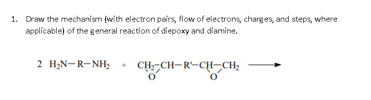 Solved Draw the mechanism (with electron pairs, flow of | Chegg.com