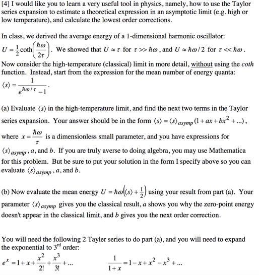 Solved [4] I would like you to learn a very useful tool in | Chegg.com