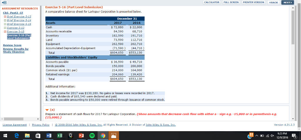 Solved CALCULATOR FULL SCREEN PRINTER VERSION BACK | Chegg.com