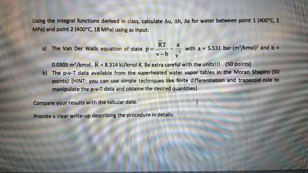 Solved Using the integral functions derived in class, | Chegg.com