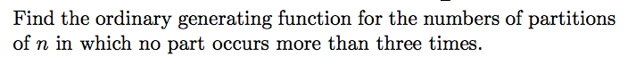 Solved Find the ordinary generating function for the numbers | Chegg.com Solved Find the ordinary generating function for the numbers | Chegg.com