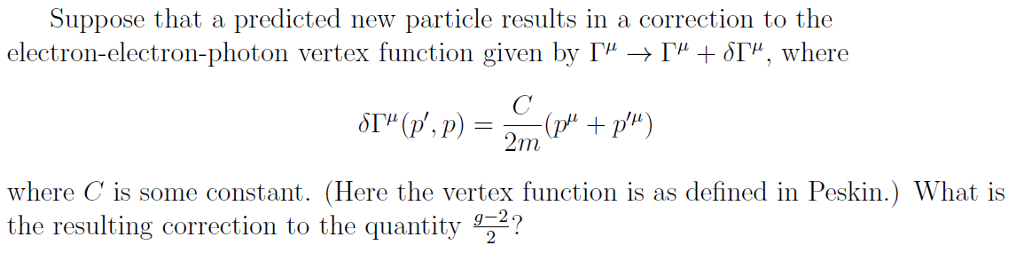 Suppose That A Predicted New Particle Results In A
