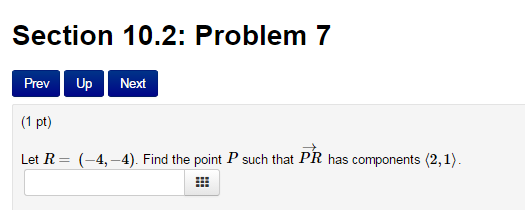 Solved Section 10.2: Problem 7 Let R (-4,-4). Find the | Chegg.com