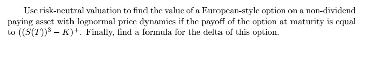 Solved Use risk-neutral valuation to find the value of a | Chegg.com