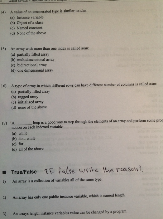 Solved Multiple Choice 1) The individual variables that | Chegg.com